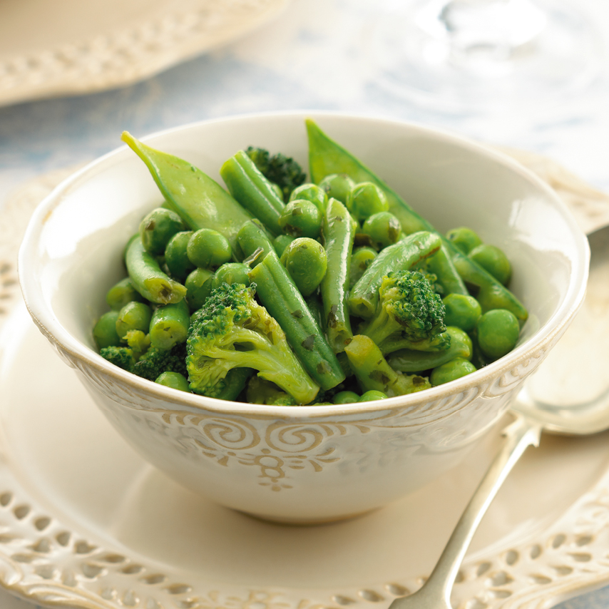 Green Vegetables In A Wild Garlic & Herb Butter – Topfire