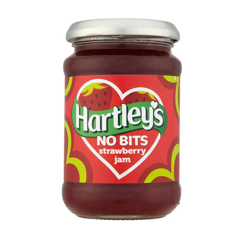 Hartley’s No Bits Strawberry Jam – Topfire